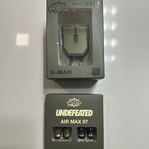 Undefeated | Other | Kokies Uman Undefeated Nike Air Max 97 Toy Figure ...